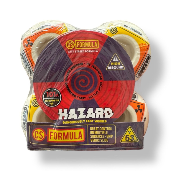 CS Formula | Accessories | Hazard Wheels X Madness Skateboards Wheels ...